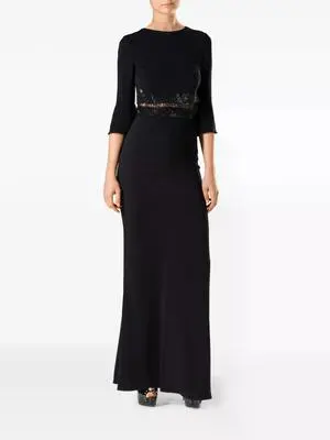 Philipp Plein Maxi Rhinestone-embellished Dress