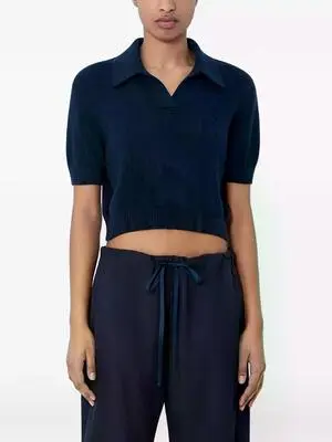 Khaite Leni Knit Sweater - Blue