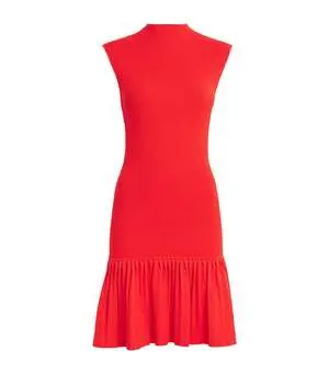 Claudie Pierlot Knitted High-neck Mini Dress