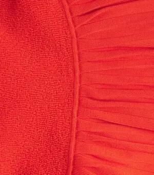 Claudie Pierlot Knitted High-neck Mini Dress