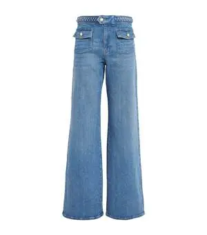 Maje Button Detailed Jeans For Women