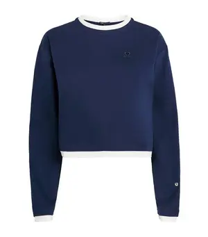 Maje Cotton Layered T-shirt With Logo