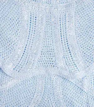Maje Crochet Mini Dress