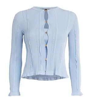 Maje Pointelle Cardigan