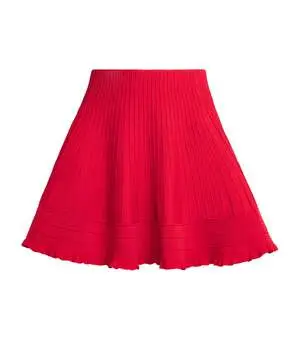 Maje Knitted Mini Skirt