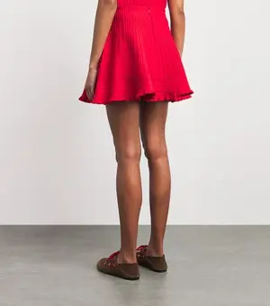 Maje Knitted Mini Skirt