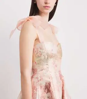 Alice + Olivia Printed Summer Mini Dress