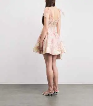 Alice + Olivia Printed Summer Mini Dress