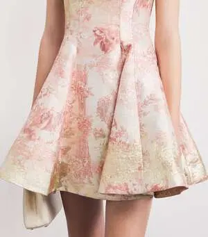 Alice + Olivia Printed Summer Mini Dress