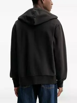 LEVI'S Logo Zip-up Hoodie - Black