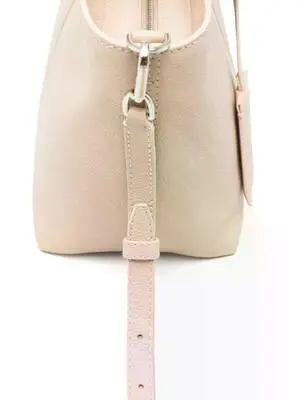 Santoni Top-handle Leather Tote Bag
