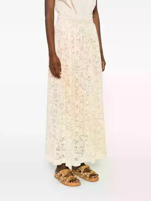 Zimmermann Flower Lace Maxi Skirt