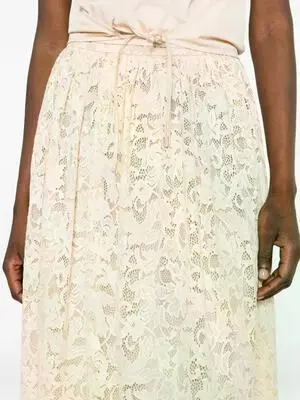 Zimmermann Flower Lace Maxi Skirt