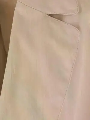 META CAMPANIA COLLECTIVE Belt-fastening Coat - Neutrals