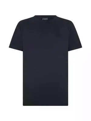 BILLIONAIRE Round-neck Logo-embroidered T-shirt