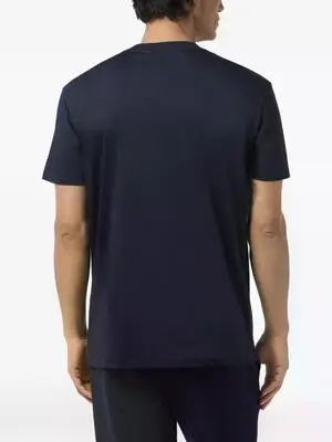 BILLIONAIRE Round-neck Logo-embroidered T-shirt