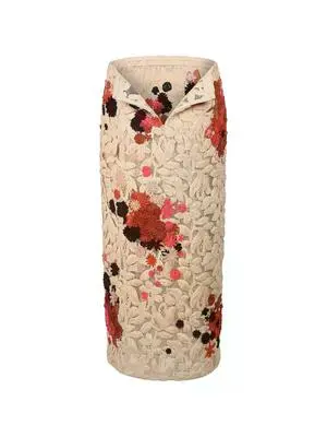 Valentino Garavani Floral Lace Midi Skirt