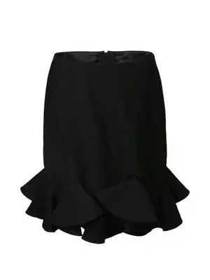 Black Ruffled Skirts