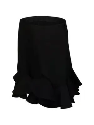Valentino Garavani Panelled Ruffle Skirt