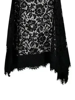 Valentino Garavani Lace Fringed Cape