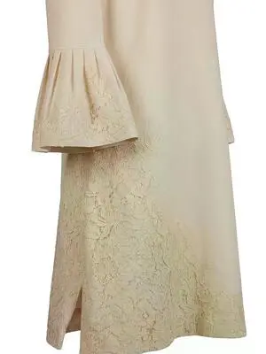 Valentino Garavani Lace Bell-sleeve Mini Dress