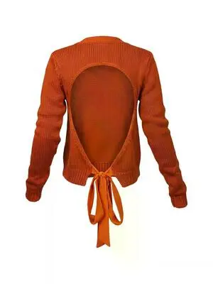 Valentino Garavani Open-back Tie Sweater
