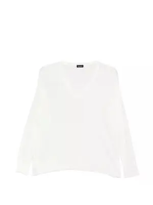 NEERA V-neck Top - White