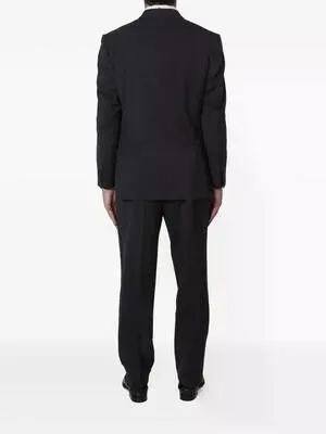 LARDINI Double-breasted Peak-lapels Suit - Grey