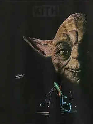 Kith X Star Wars Yoda Graphic-print T-shirt