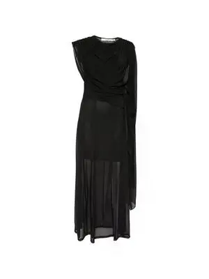 GESTUZ Draped Maxi Dress