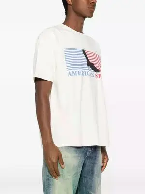 Rhude Graphic-print T-shirt - Neutrals