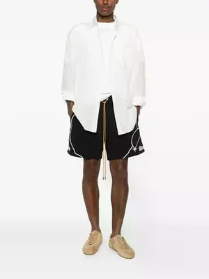 Rhude Logo Shorts - Black