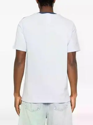 Adidas X Italia Stripe-detail T-shirt