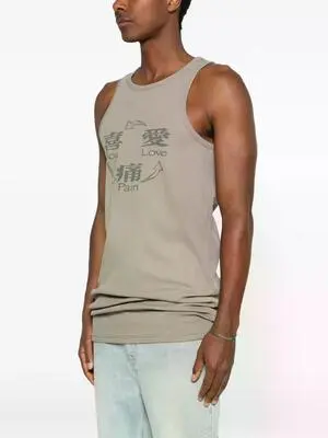 MADFRENZY Printed Tank Top