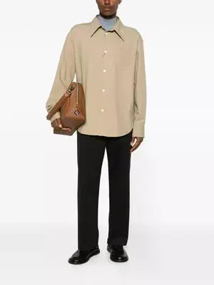 AMI Paris Pocket Embroidered Shirt