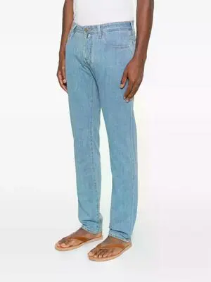 Jacob Cohen Bard Button-fastening Jeans - Blue