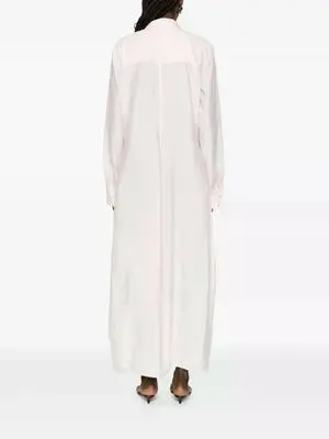 TOTEME Long Sleeve Maxi Dress - Pink