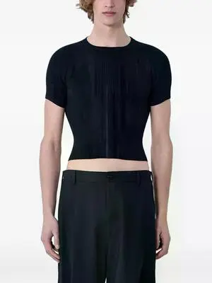 RIER Ribbed Cropped T-shirt