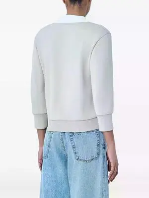Lacoste V-neck Long Sleeve Sweater