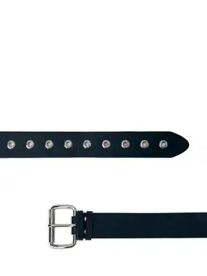 VIVIENNE WESTWOOD Logo-engraved Leather Belt