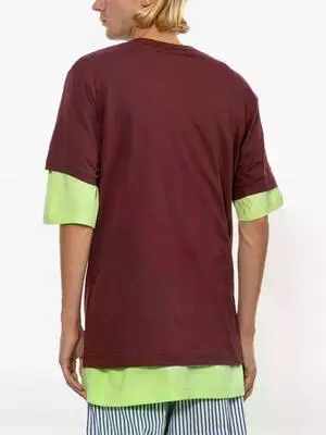 Comme Des Garçons Logo-print T-shirt - Red