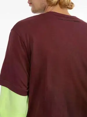 Comme Des Garçons Logo-print T-shirt - Red