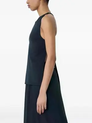 RIER Sleeveless Tank Top - Black
