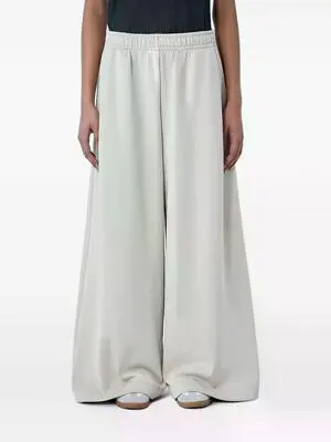 Lacoste Runaway Wide-leg Track Pants - Neutrals