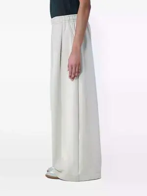 Lacoste Runaway Wide-leg Track Pants - Neutrals