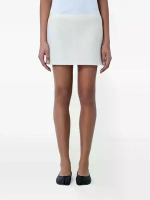 RIER Textured Wool Mini Skirt
