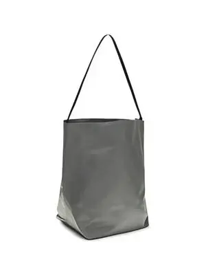 VALESQUE Satin Bucket Bag