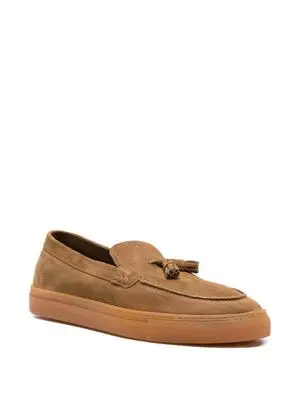 SUMMERY COPENHAGEN Tassel Suede Loafers