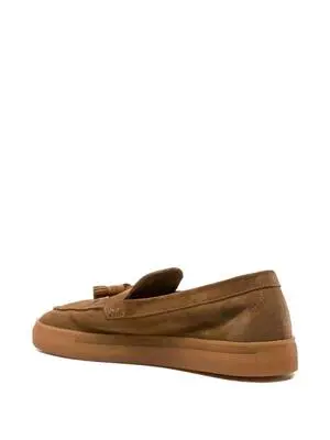 SUMMERY COPENHAGEN Tassel Suede Loafers