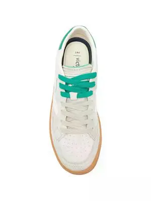 Victoria Beckham Leather Low Top Sneakers - Grey